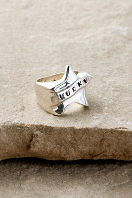 Rat Betty Lucky Star Ring | Urban Outfitters UK