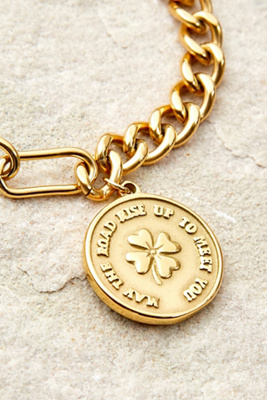 Realta Irish Blessing Bracelet | Urban Outfitters UK