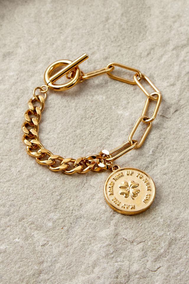 Realta Irish Blessing Bracelet | Urban Outfitters UK