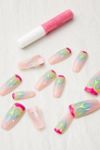 SHRINE X NUKA NAILS UO Exclusive Rainbow Flames False Nails | Urban ...