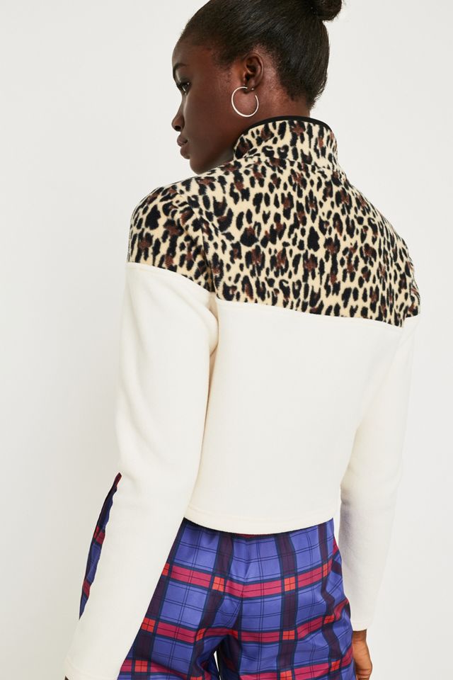 Fila leopard print fleece store