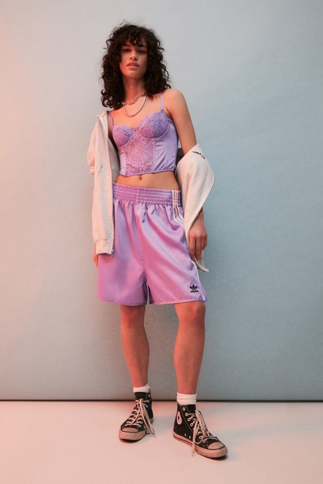 adidas X Dry Clean Only Purple Boxing Shorts | Urban Outfitters ES