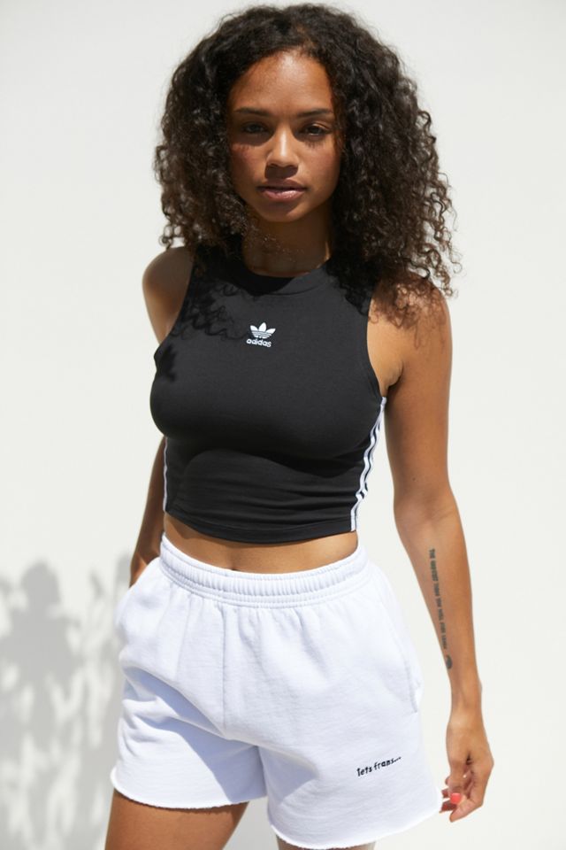 adidas Adicolor Classics Cropped Tank Top | Urban Outfitters UK