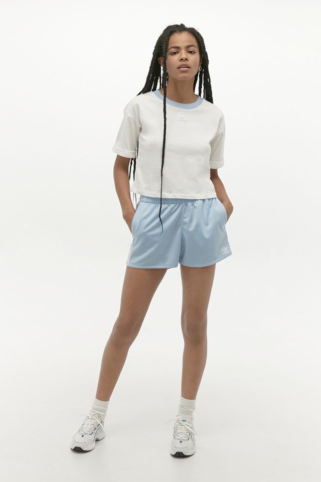 adidas Originals Cropped Ringer T-Shirt | Urban Outfitters UK