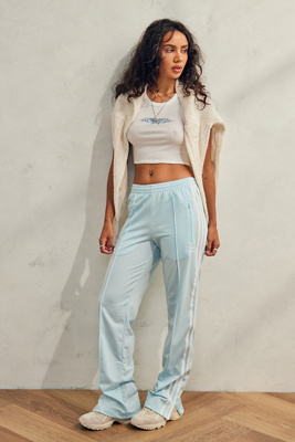 adidas Blue Firebird Tracksuit Bottoms | Urban Outfitters UK