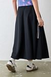 adidas Black 3-Stripe Midi Skirt | Urban Outfitters UK