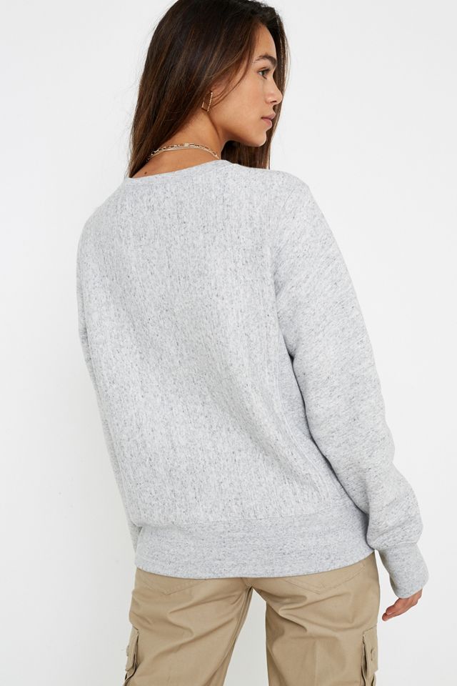 Champion UO Exclusive Triple Script Crew Neck Sweatshirt | Urban ...