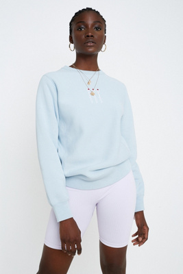 Champion UO Exclusive Triple Script Logo Crew Neck Sweatshirt | Urban ...