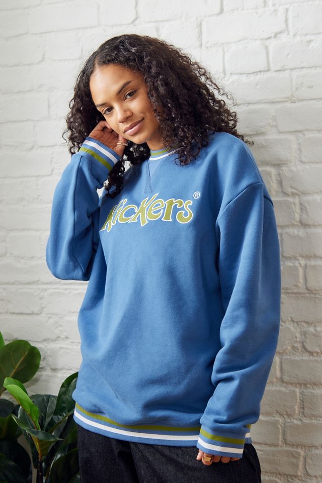 Kickers UO Exclusive Blue Ringer Crew Neck Sweatshirt | Urban Outfitters UK
