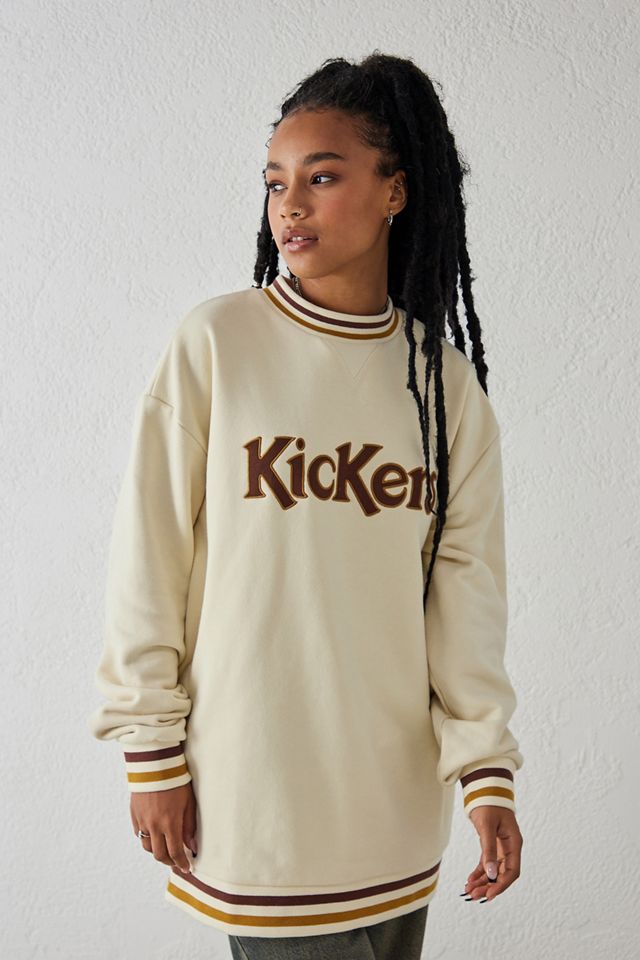 Kickers Cream Logo Sweatshirt | Urban Outfitters UK