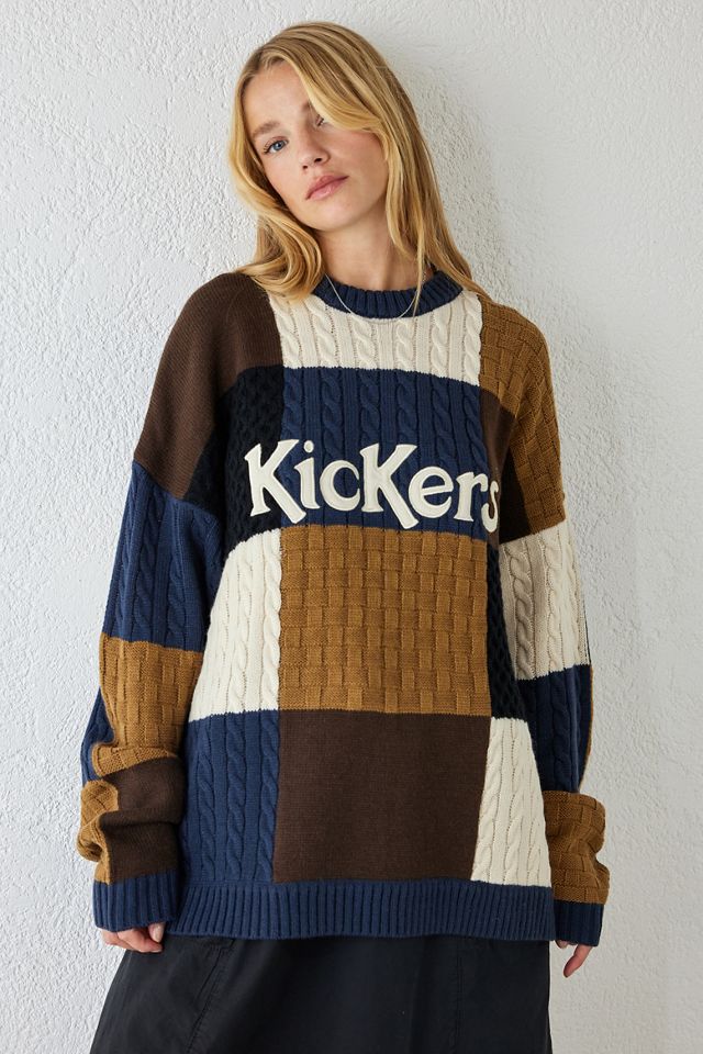 Kickers Panel Logo Knit Jumper | Urban Outfitters UK