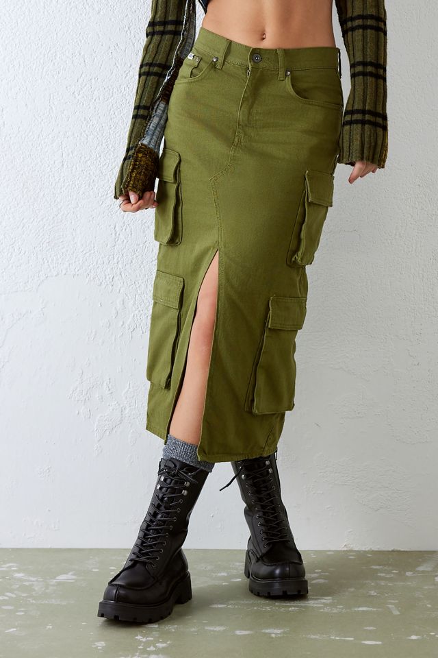 The Ragged Priest Combat Midi Skirt | Urban Outfitters UK