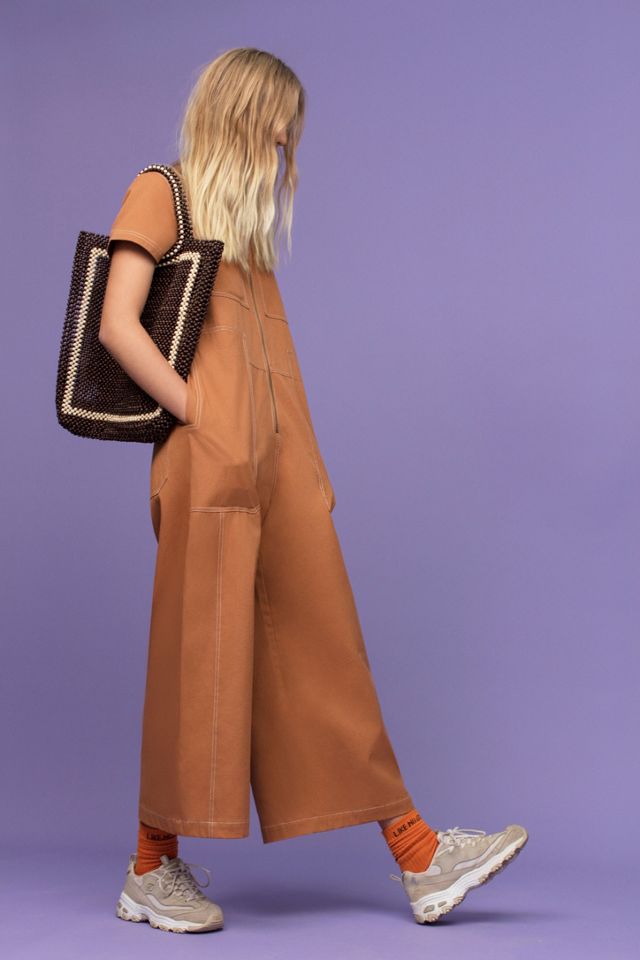 LF Markey Felix Terracotta Boiler Suit | Urban Outfitters UK