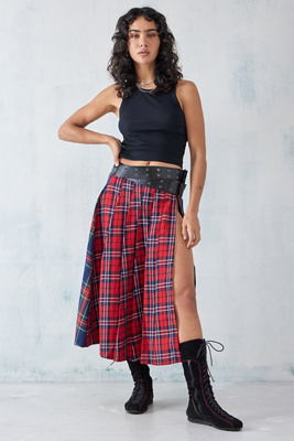 Jaded London Rebel Maxi Kilt | Urban Outfitters UK