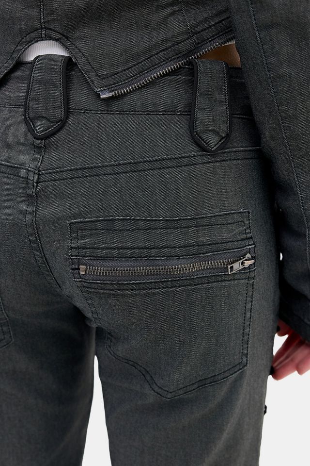 Jaded London Charis Lace Up Military Bootcut Jeans | Urban Outfitters UK