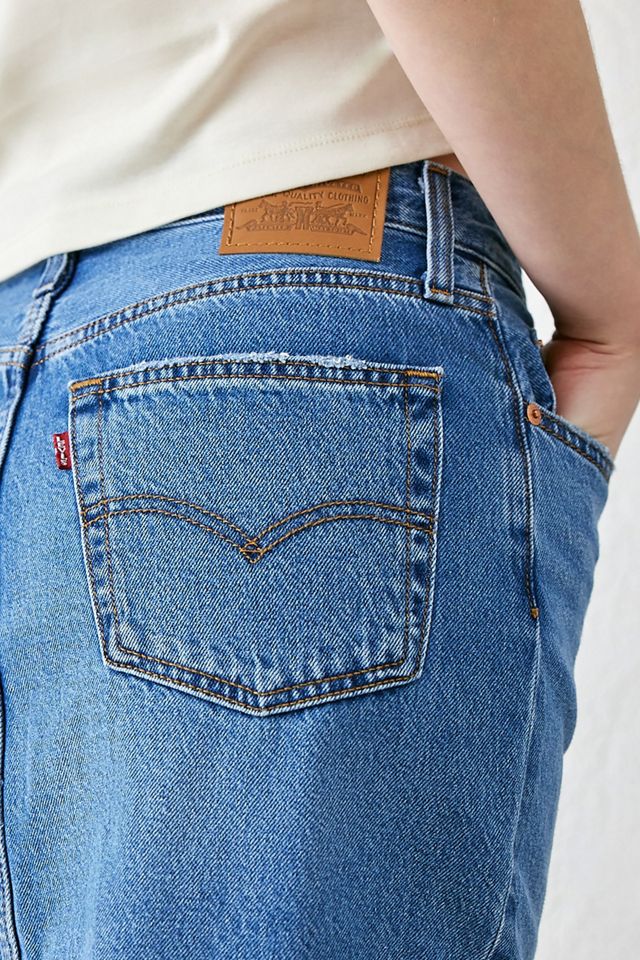 Levi's Side Split Midi Skirt | Urban Outfitters UK