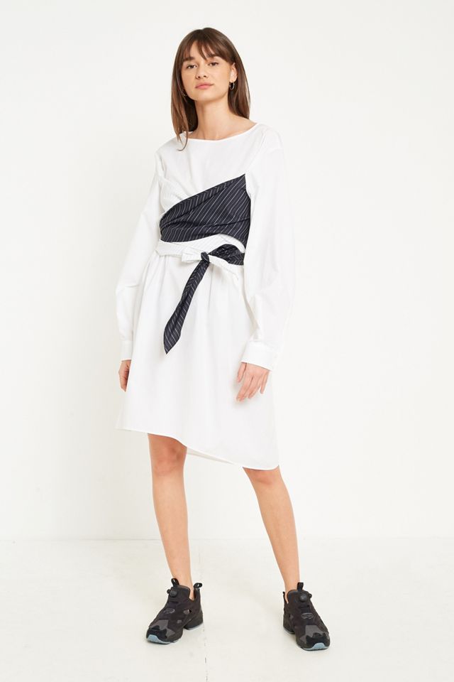 MM6 Parachute Poplin Dress | Urban Outfitters UK