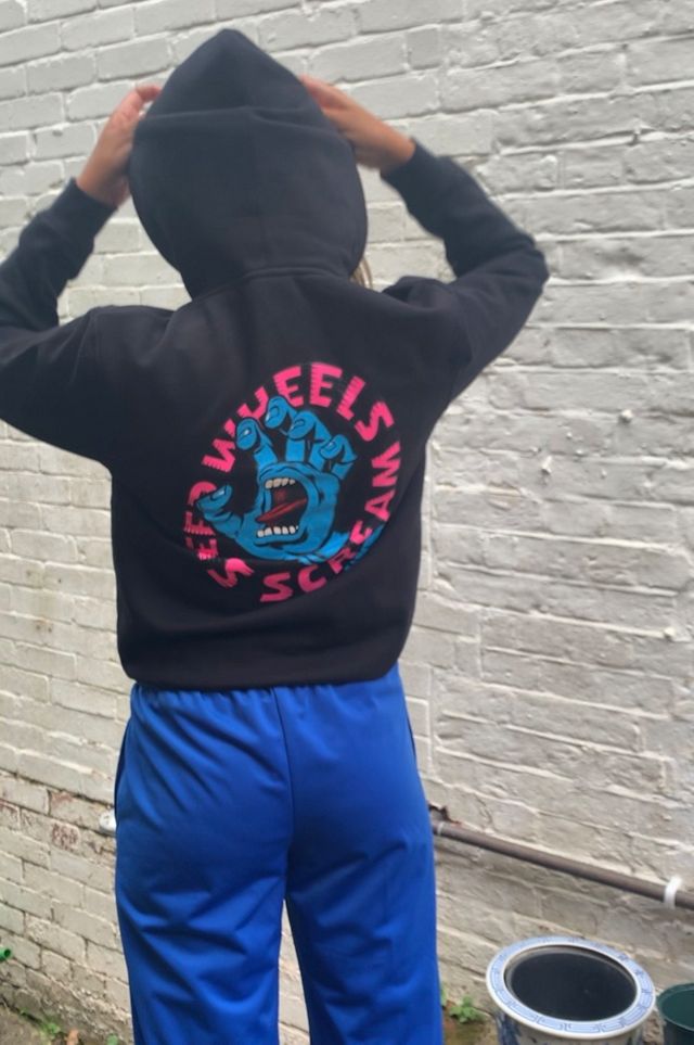 Santa Cruz - Sweat à capuche à motif main criante | Urban Outfitters FR