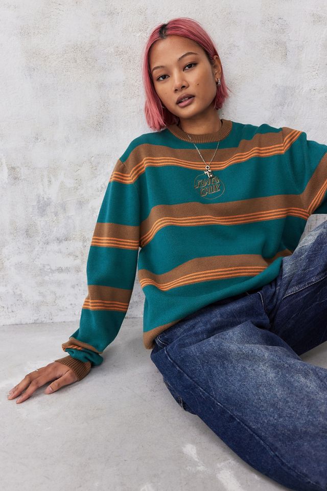 Santa Cruz Seacliff Knitted Crew Jumper | Urban Outfitters UK