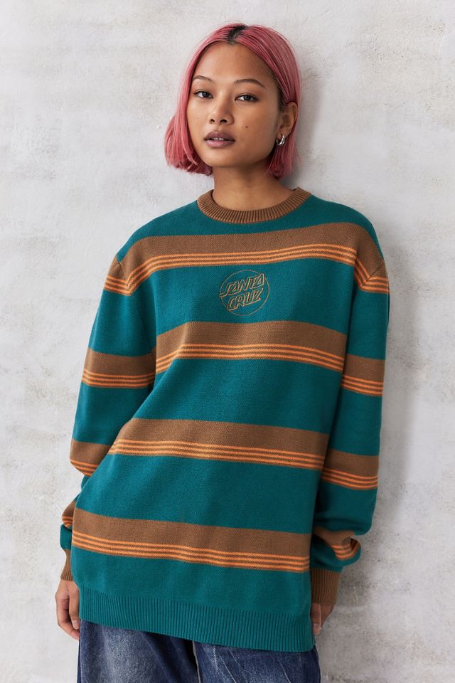 Santa Cruz Seacliff Knitted Crew Jumper | Urban Outfitters UK