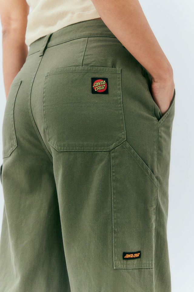 Santa Cruz Olive Nolan Carpenter Pants | Urban Outfitters UK