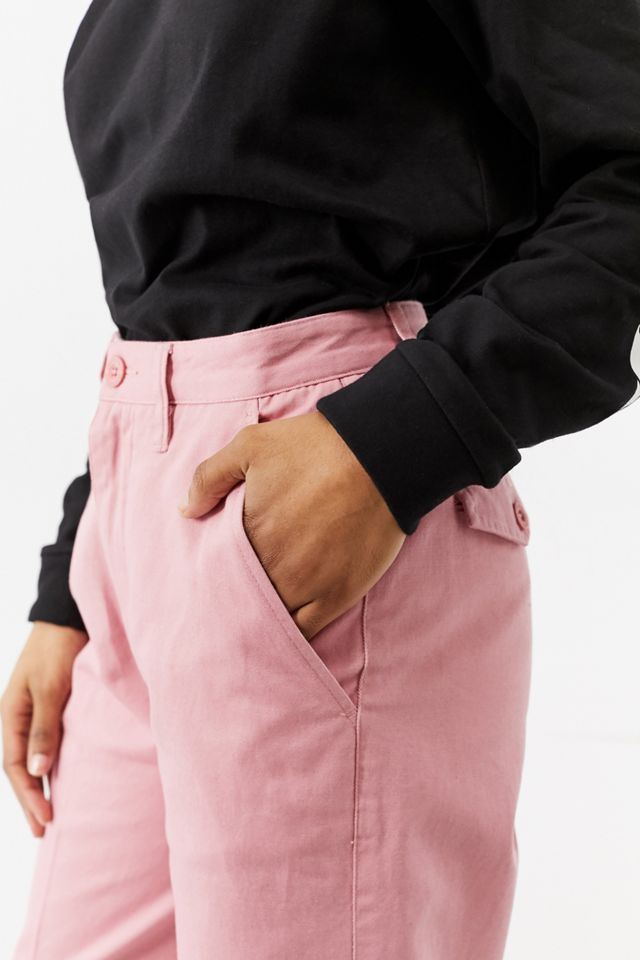 Santa Cruz Nolan Dusty Rose Chino Trousers | Urban Outfitters UK