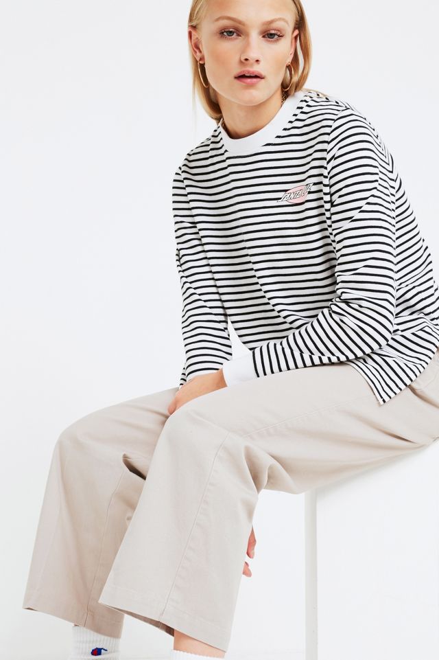 Santa Cruz Nolan Beige Workwear Trousers | Urban Outfitters UK