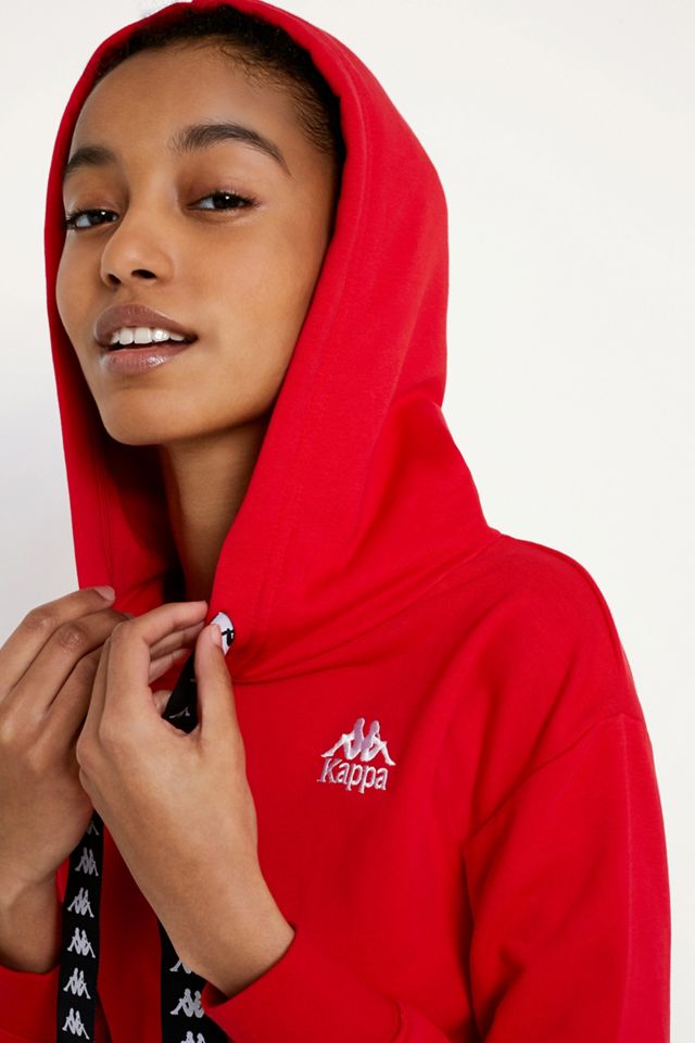 Kappa Banda Crop Hoodie | Urban Outfitters UK
