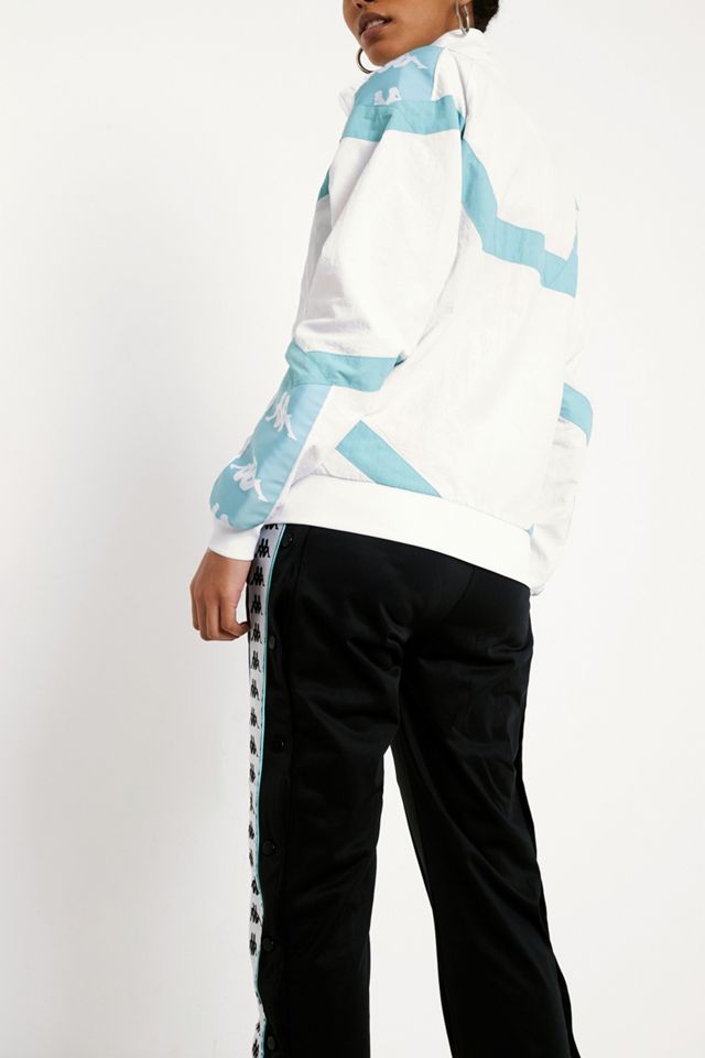 Kappa White Track Jacket | Urban Outfitters UK