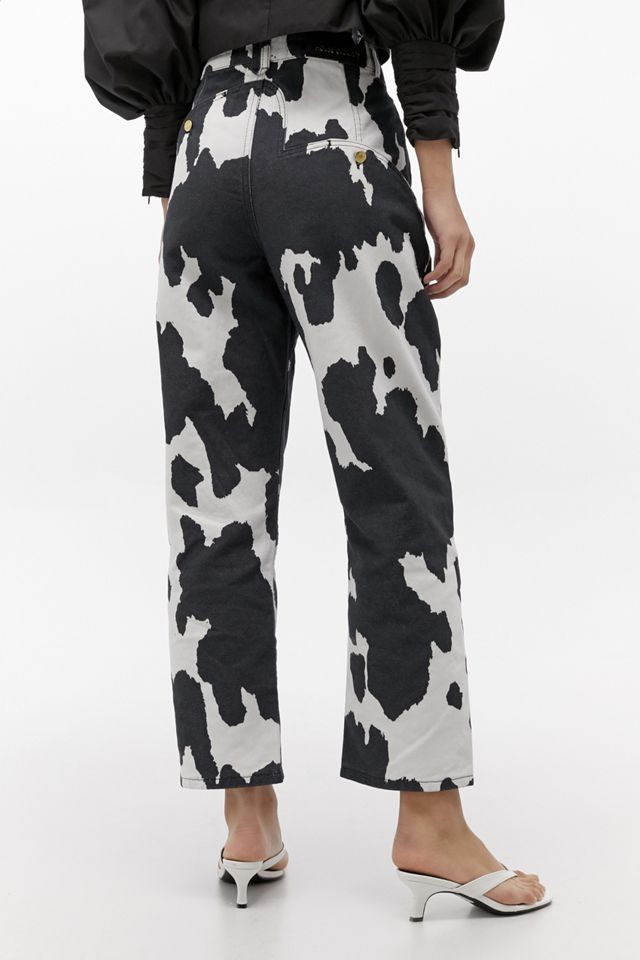 House Of Sunny Cow Print Jeans | Urban Outfitters ES