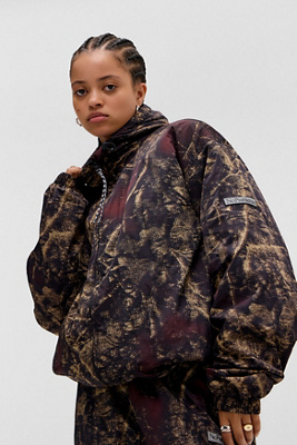 No Problemo Forest Glitch Camo Jacket | Urban Outfitters UK