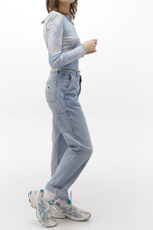 Carhartt WIP - Jean Pierce délavage clair | Urban Outfitters FR