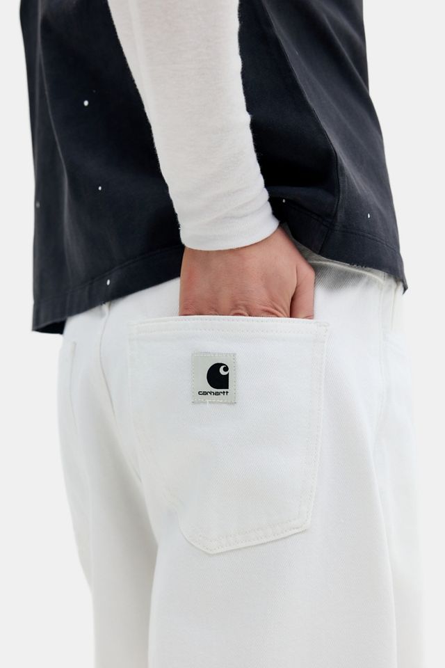 Carhartt WIP White Brandon Jeans | Urban Outfitters UK