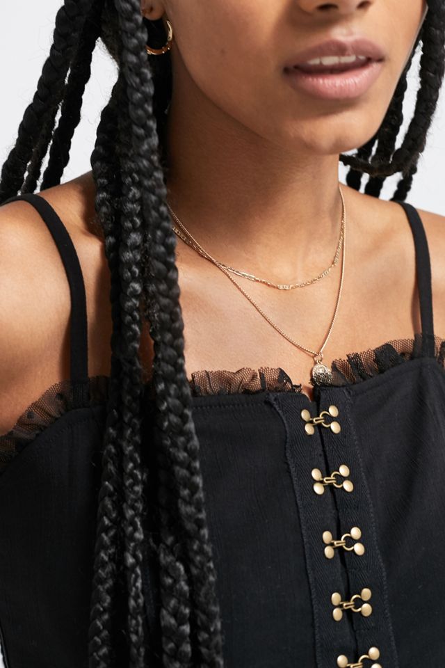 Free People All Eyelets On You Black Corset Top | Urban Outfitters UK