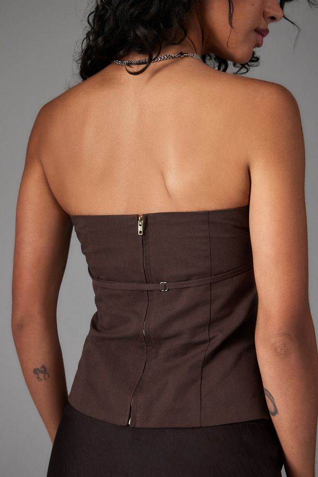 Top corsé con cinturón Lioness Allure Mini | Urban Outfitters ES