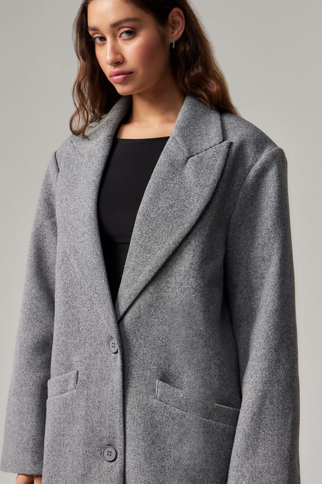 Lioness Grey Olsen Coat | Urban Outfitters UK