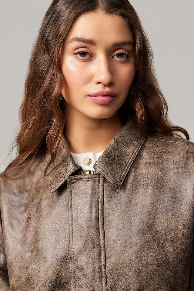 Lioness Kenny Brown Bomber | Urban Outfitters UK Lioness Kenny Brown Bomber | Urban Outfitters UK