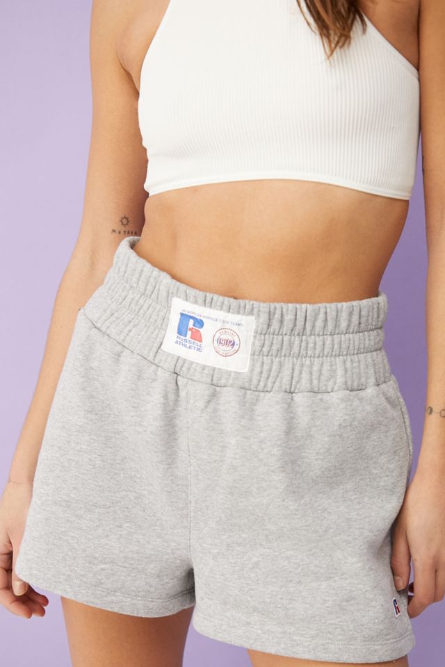 Russel Athletic UO Exclusive Grey Boxer Shorts | Urban Outfitters UK