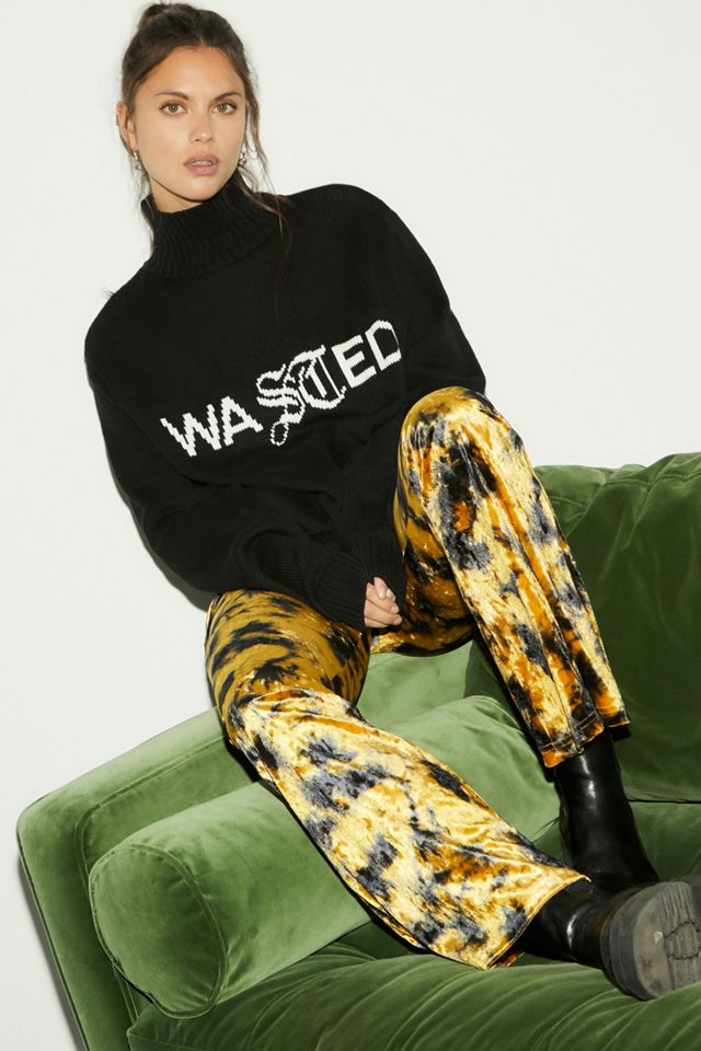 Wasted Paris Undone Logo Knit Jumper | Urban Outfitters UK