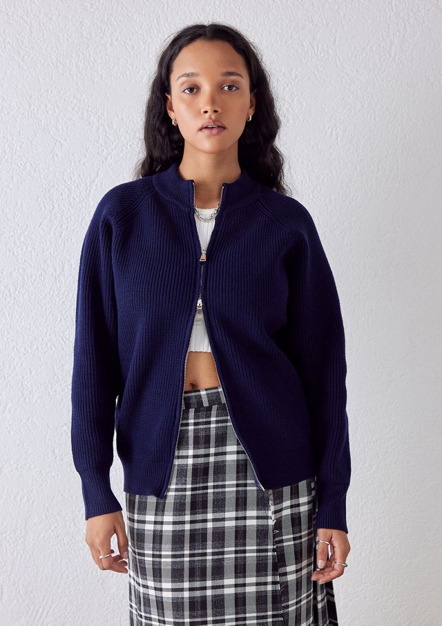 Daisy Street Zip-Up Cardigan | Urban Outfitters UK