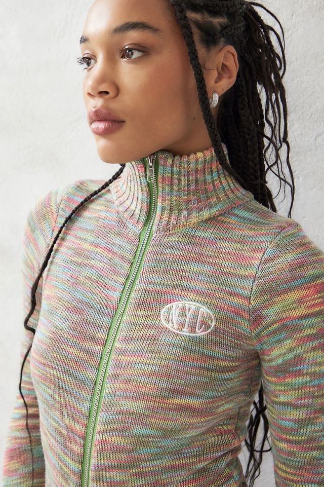 Daisy Street – Gestricktes Trainingsoberteil im Space-Dye-Design ...