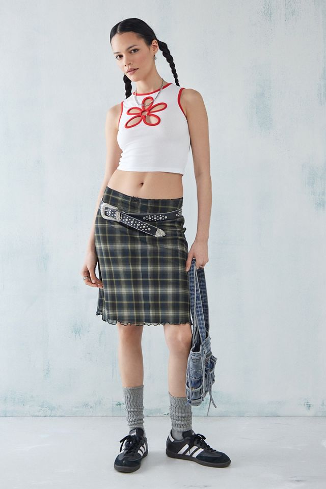 Daisy Street Cut-Out Daisy Tank Top | Urban Outfitters UK