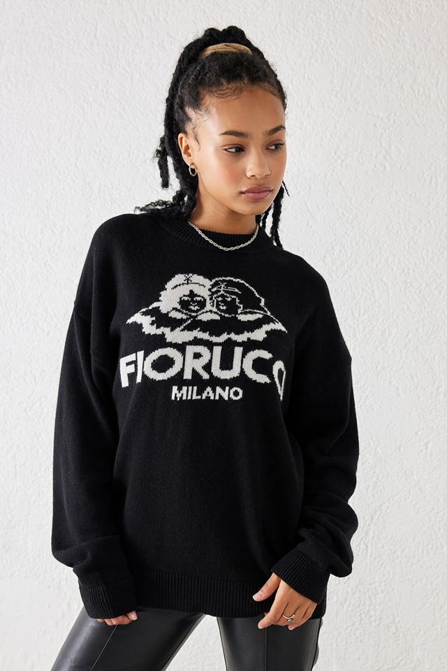 Fiorucci – Strickpullover „Milano Angels" in Schwarz | Urban Outfitters DE