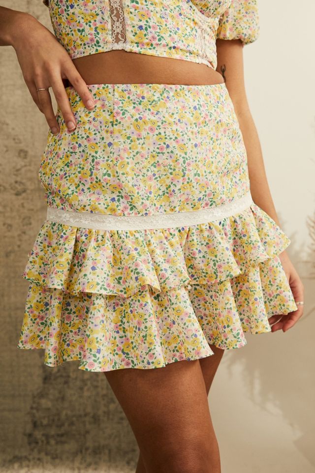 Love Triangle Gramercy Mini Skirt | Urban Outfitters UK