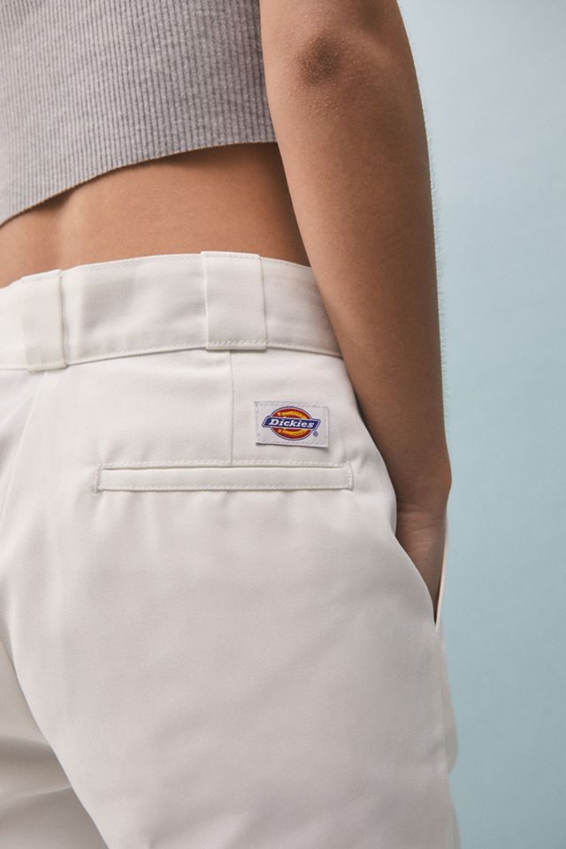 Dickies White 874 Original Work Cropped Trousers | Urban Outfitters UK