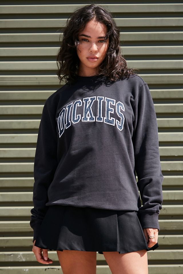 Dickies Black Aitkin Sweatshirt Urban Outfitters Uk