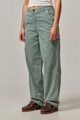 Pantalones Carpintero Hickory Verde Dickies | Urban Outfitters ES