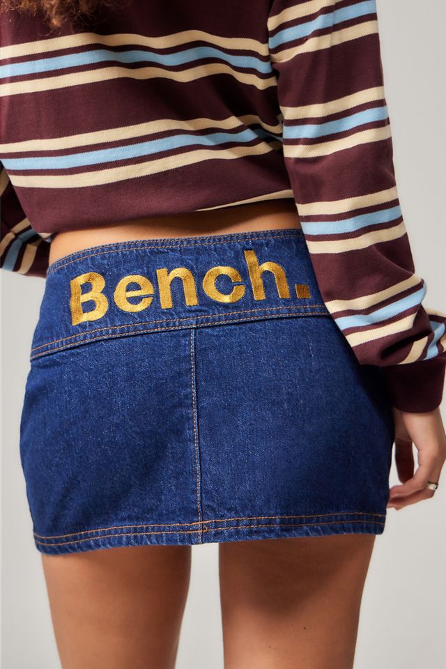 Bench UO Exclusive Darium Denim Mini Skirt | Urban Outfitters UK
