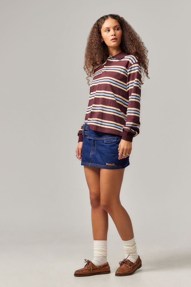 Bench UO Exclusive Darium Denim Mini Skirt | Urban Outfitters UK