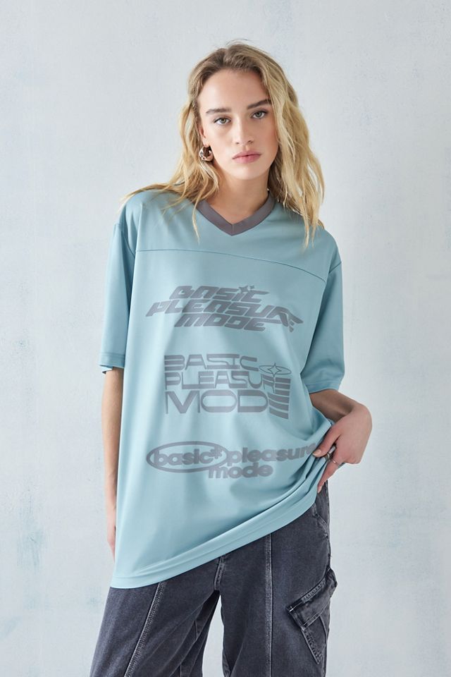 Basic Pleasure Mode End Zone Football T-Shirt | Urban Outfitters UK